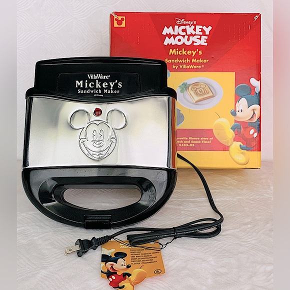 Disney | Kitchen | Disney Mickey Mouse Mickey Sandwich Maker | Poshmark